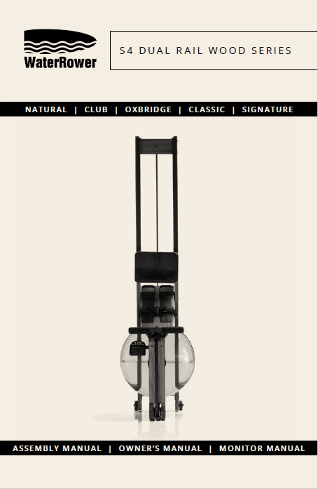 Manuals - WaterRower Service & Support