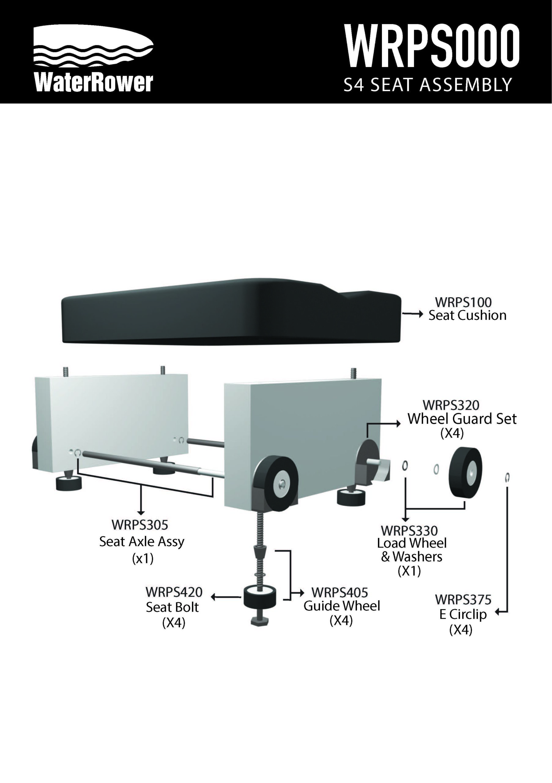 Drawings - WaterRower Service & Support